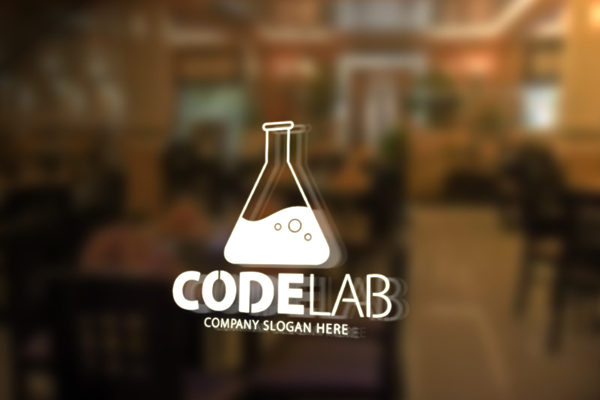 Code Lab Logo, a Branding & Logo Template by Creative Dezing