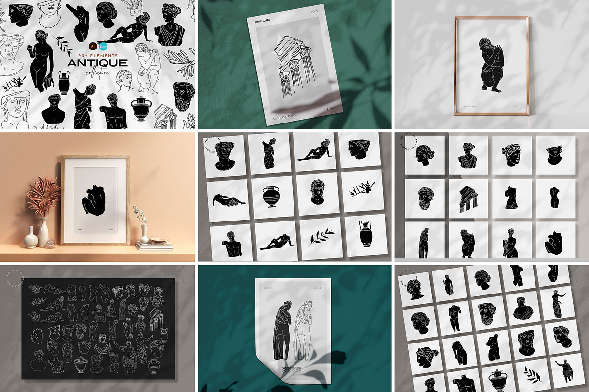 1000+ Abstract Illustration BUNDLE, a Graphic by AndrewPixel