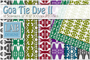 18 Goa Tie Dye Fabric Textures, a Texture Graphic by Lab Designs