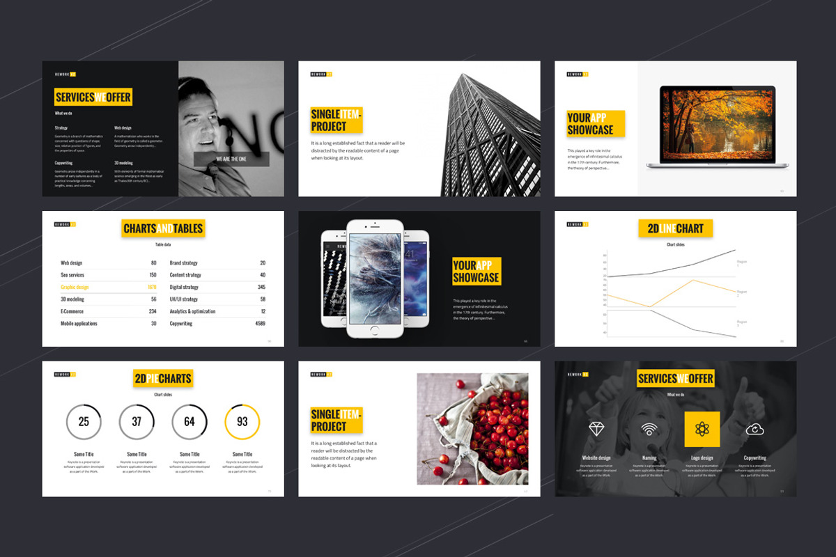 Rework Google Presentation, a Presentation Template by Rework ...