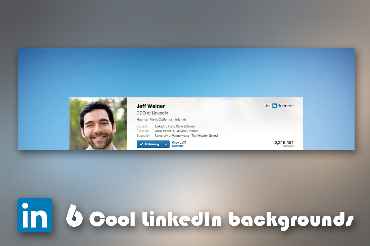 6 Cool business LinkedIn backgrounds, a Social Media Template by ...