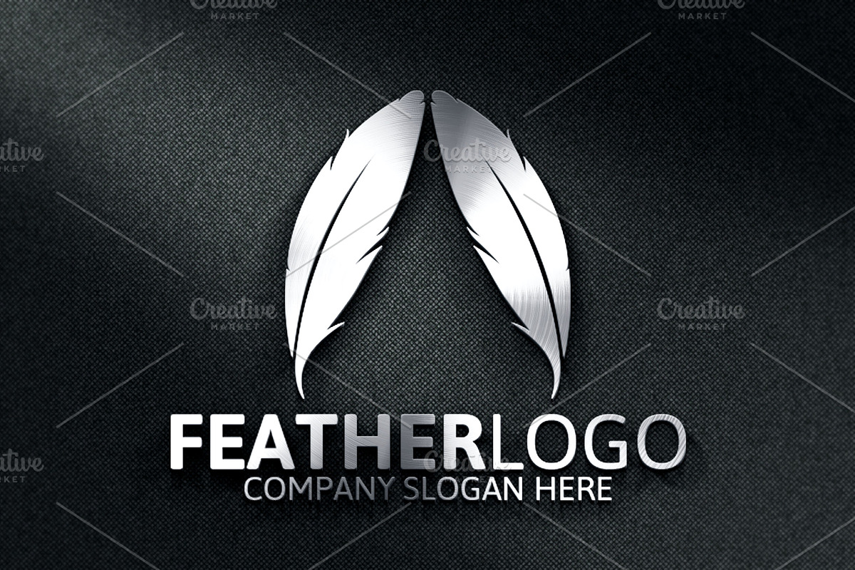 Feather Logo, a Branding & Logo Template by Josuf Media