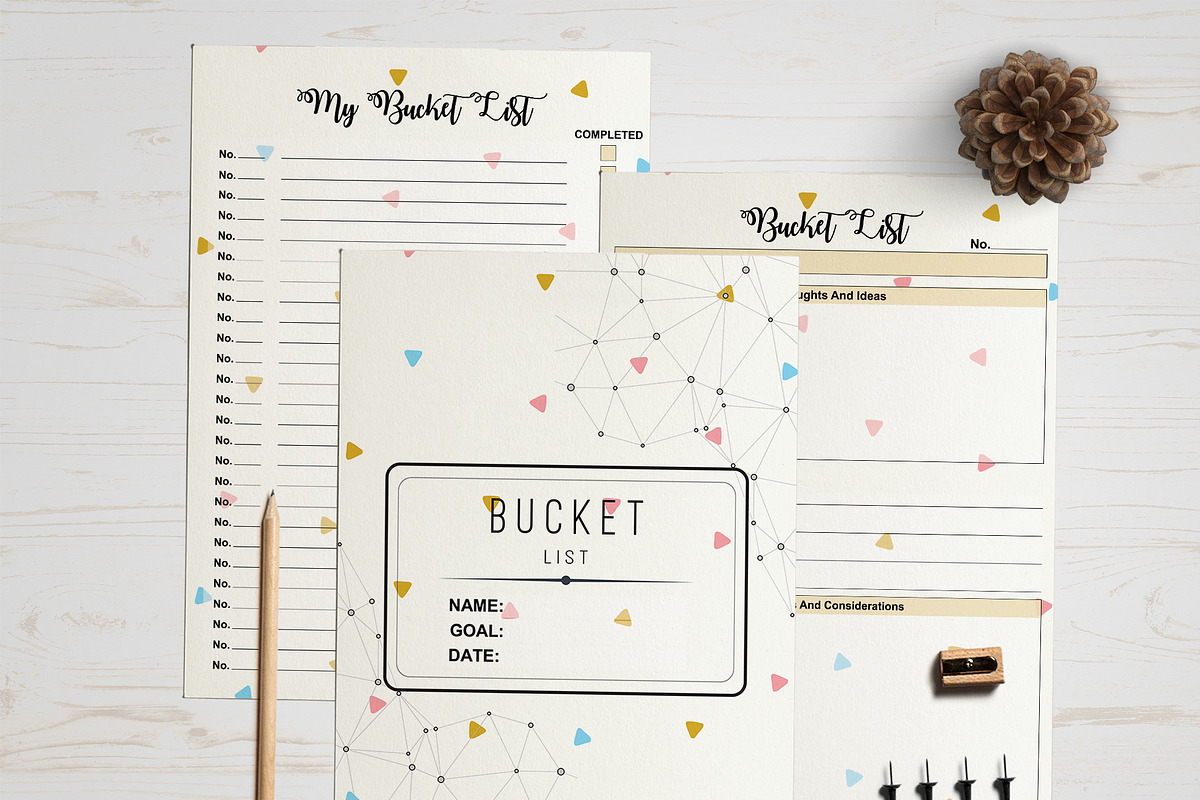 Bucket List Planner, a Graphic by Wow Designs