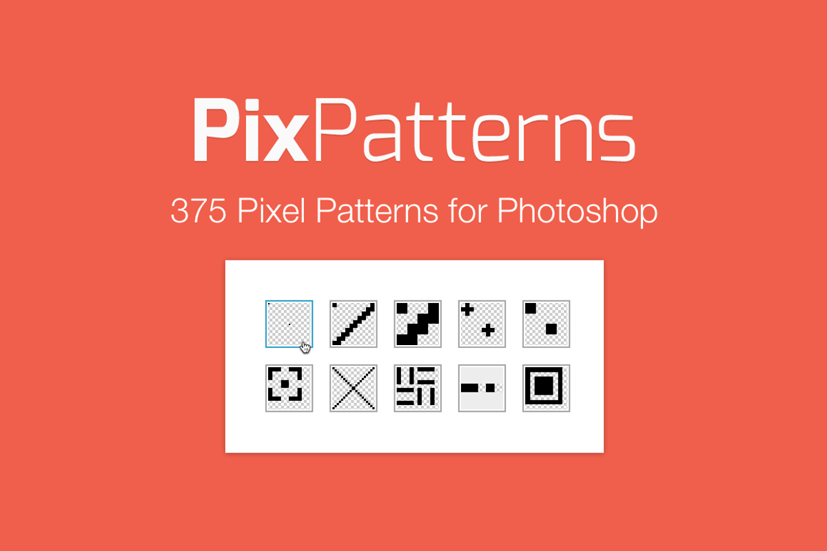Pix Patterns - 375 Pixel Patterns, a Pattern Graphic by Vin Thomas