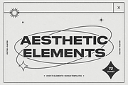 Aesthetic Elements — 70+ Vector Shapes