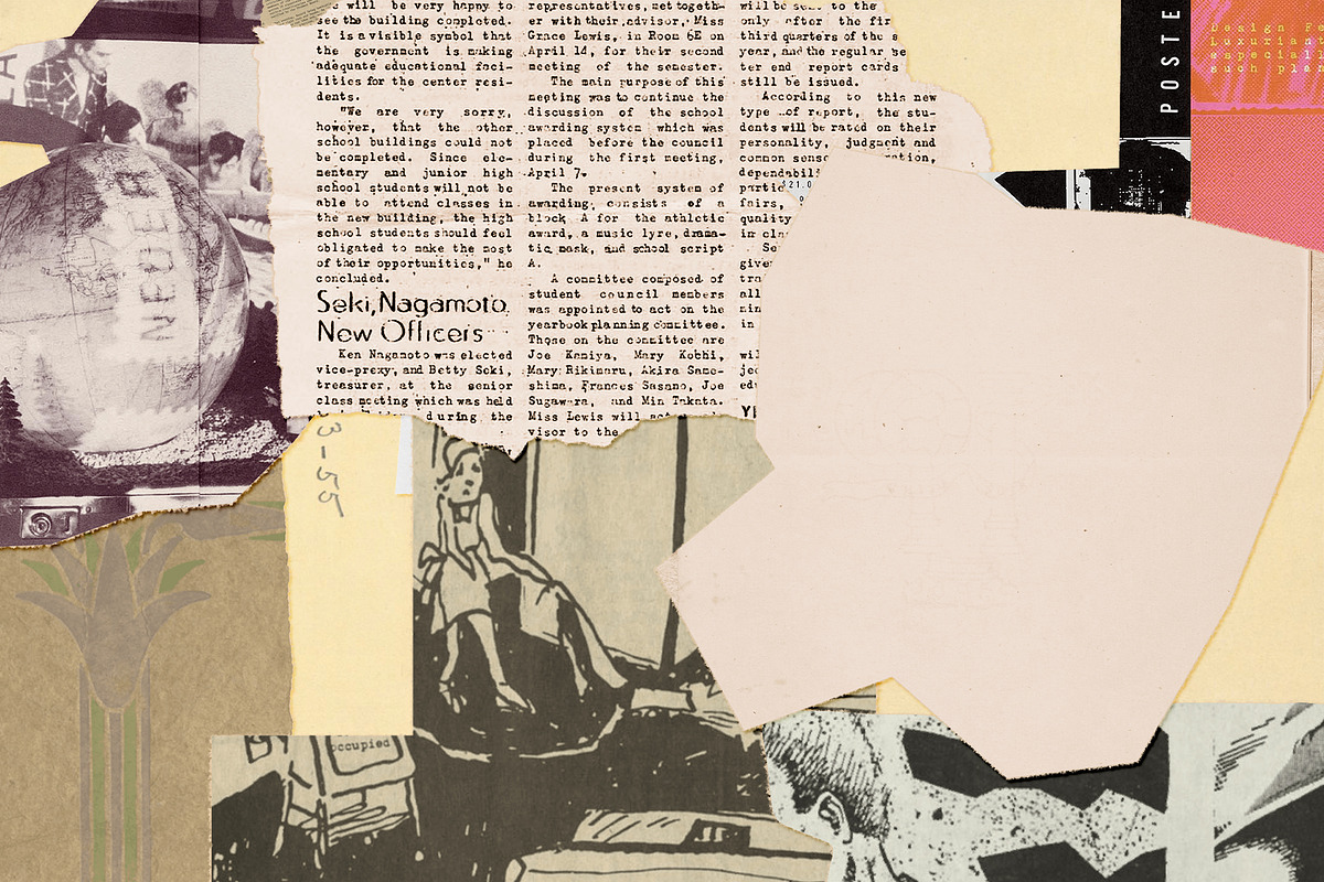 Paper Scraps 500+ | Paper Archive #5, an Object Graphic by bbymedia.store