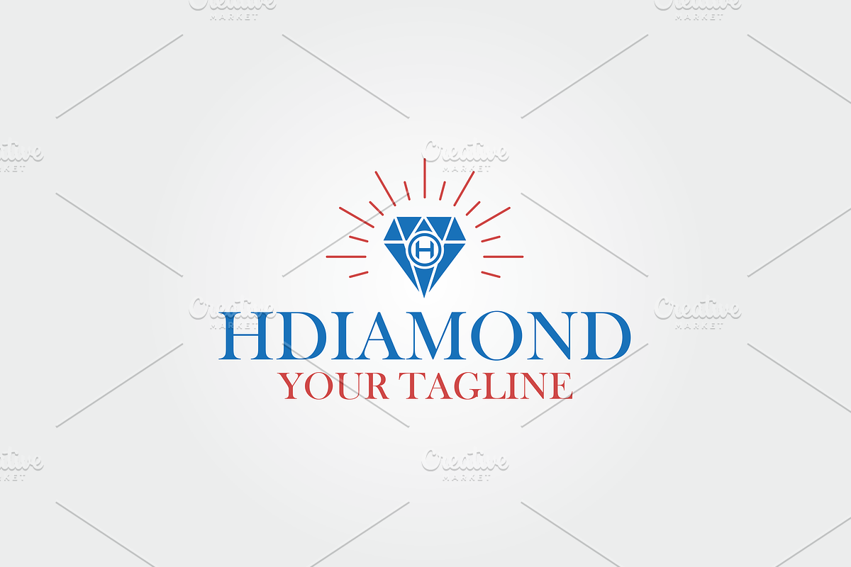 Diamond Logo, a Branding & Logo Template by REDVY CREATIVE