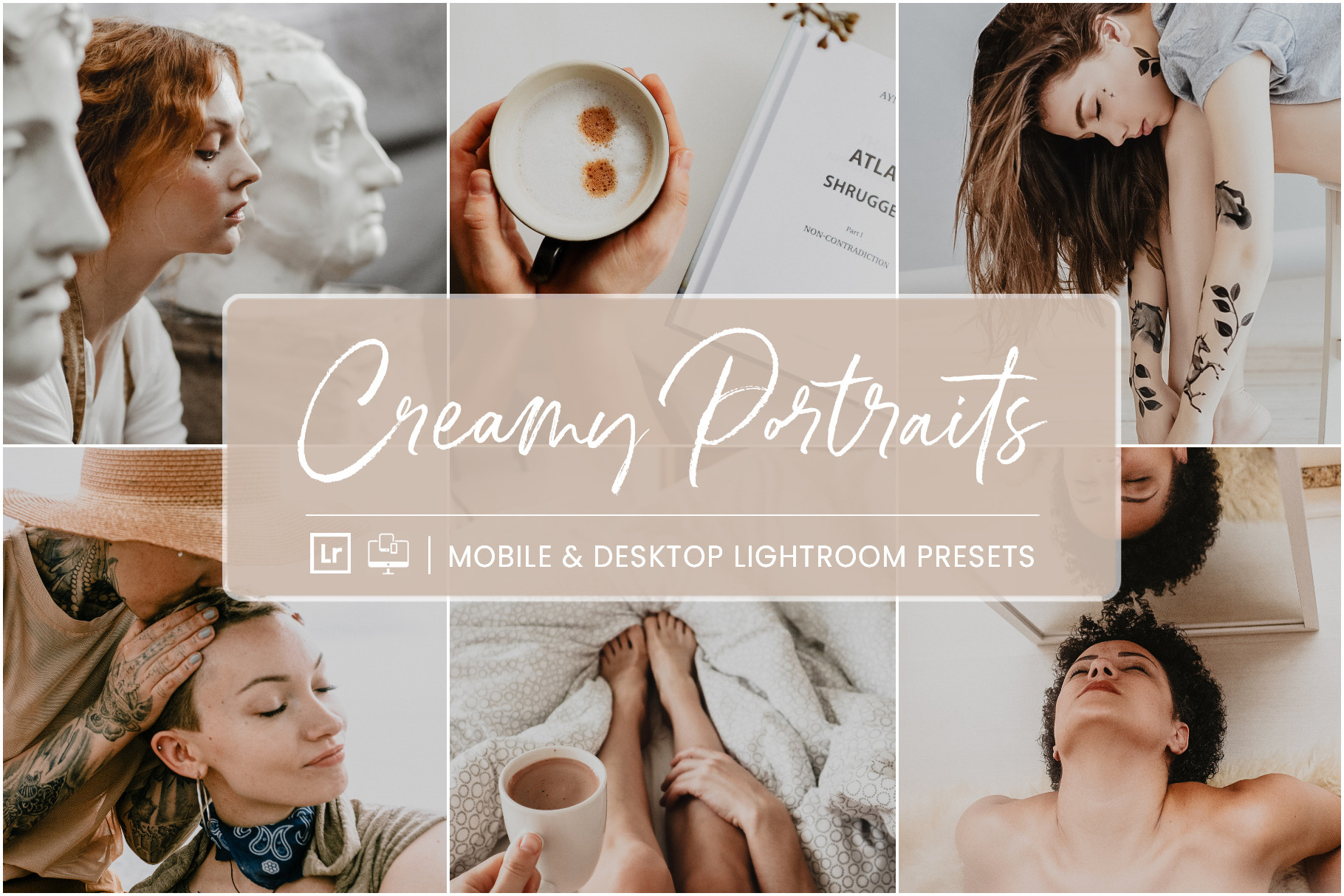 CREAMY PORTRAITS LIGHTROOM PRESETS, an Action Add-On by Nes Design Co ...