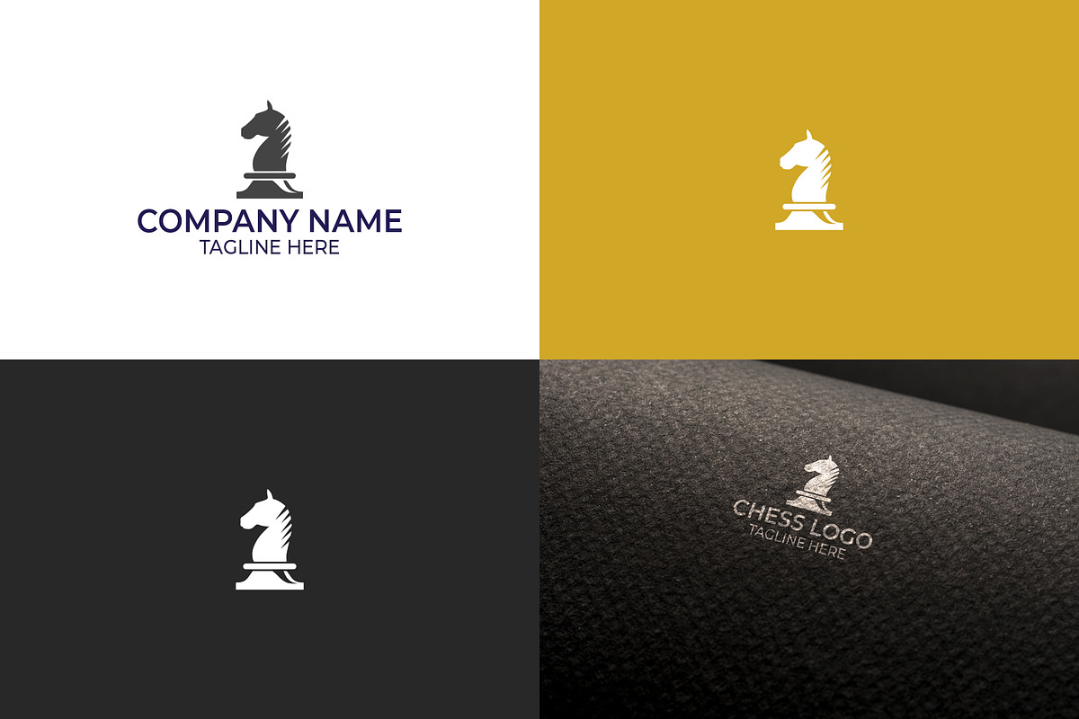 Chess Logo Design, a Templates & Theme by GranzCreative | Creative Market