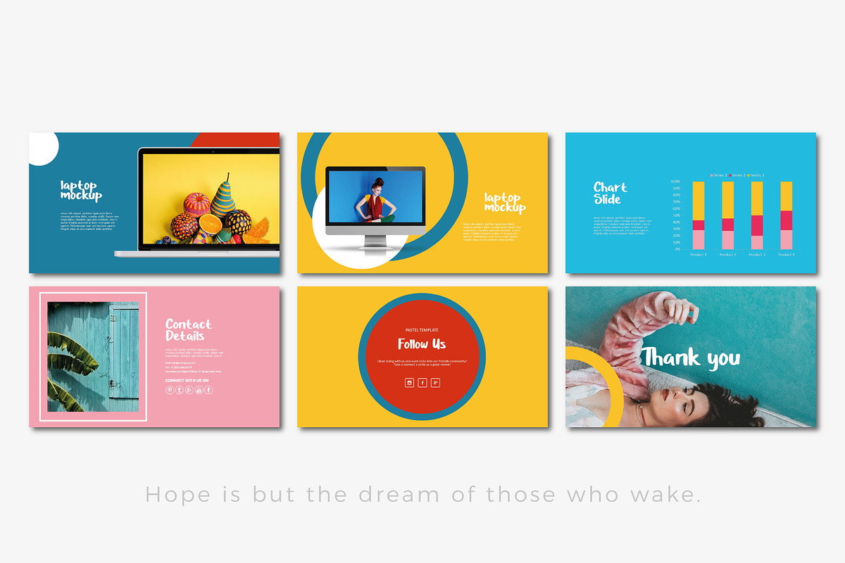 Pastel - Google Slide Template, a Presentation Template by Collaborg Studio