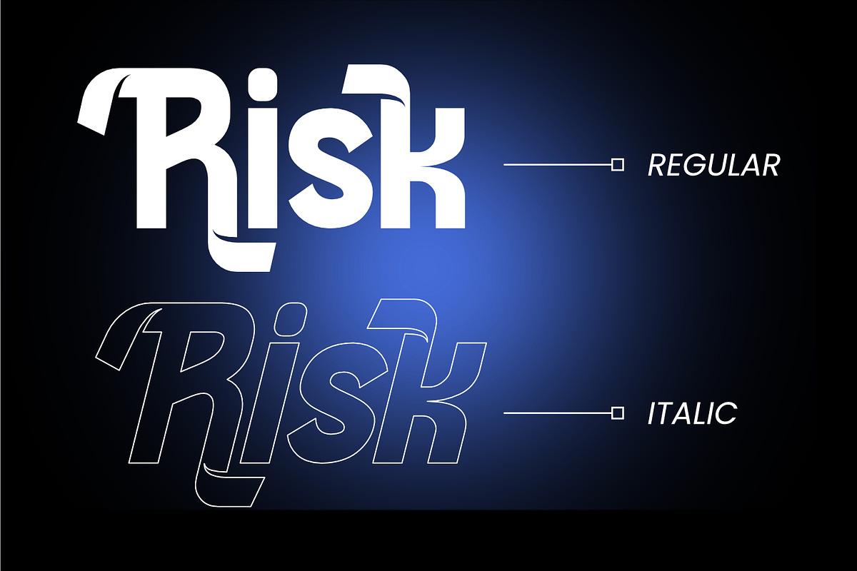 Gladsky - Sans Serif Display Font, a Sans Serif Font by Rishsketch