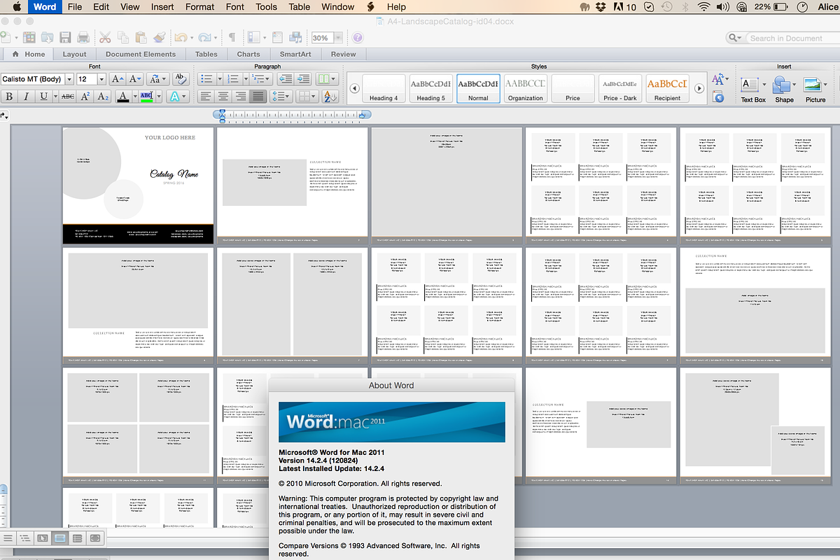 Product Catalog ID04, a Magazine Template by AIW SOLUTIONS