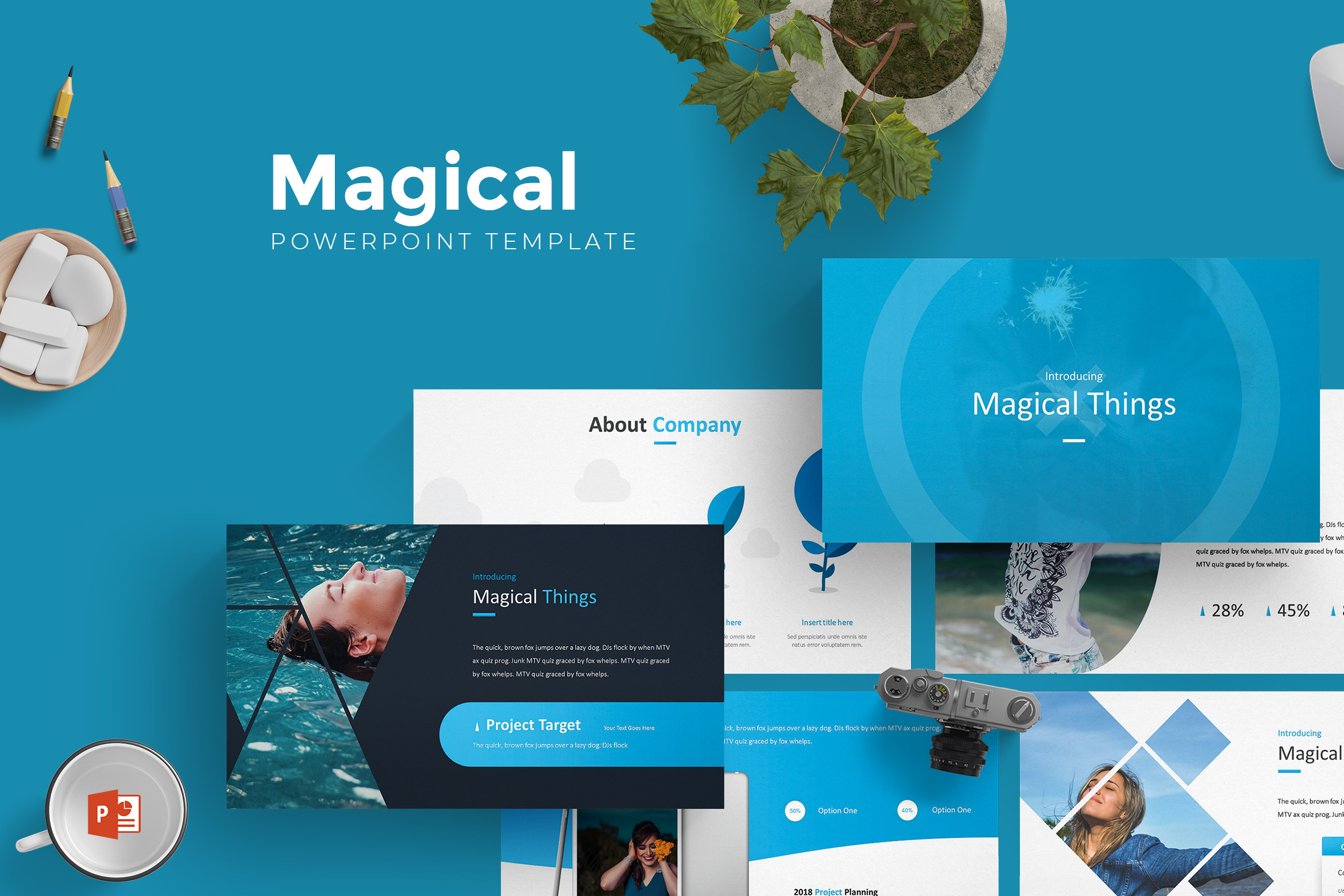 Magical - Powerpoint Template, a Presentation Template by AQR Studio ...