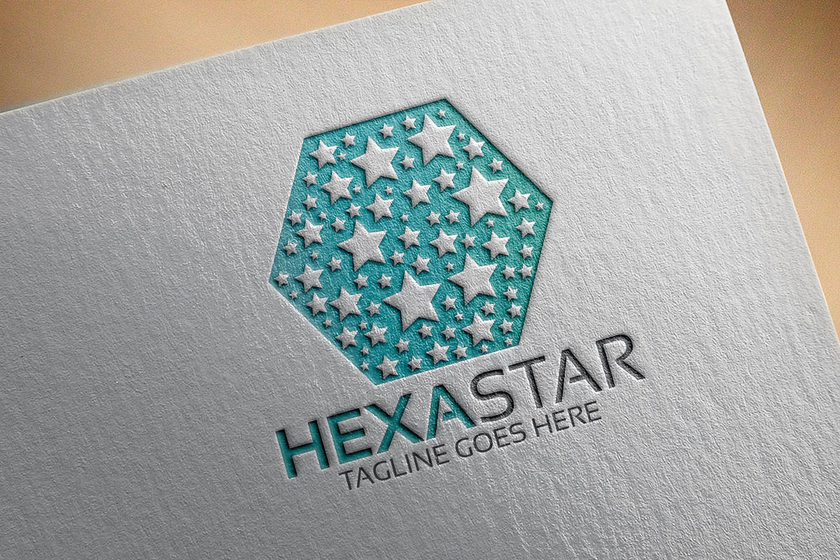 Hexa Star Logo Version 4, a Branding & Logo Template by Josuf Media