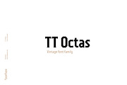 TT Octas, a Sans Serif Font by TypeType