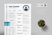 Creative Resume / CV Template, a Resume Template by Creativity-Design ...