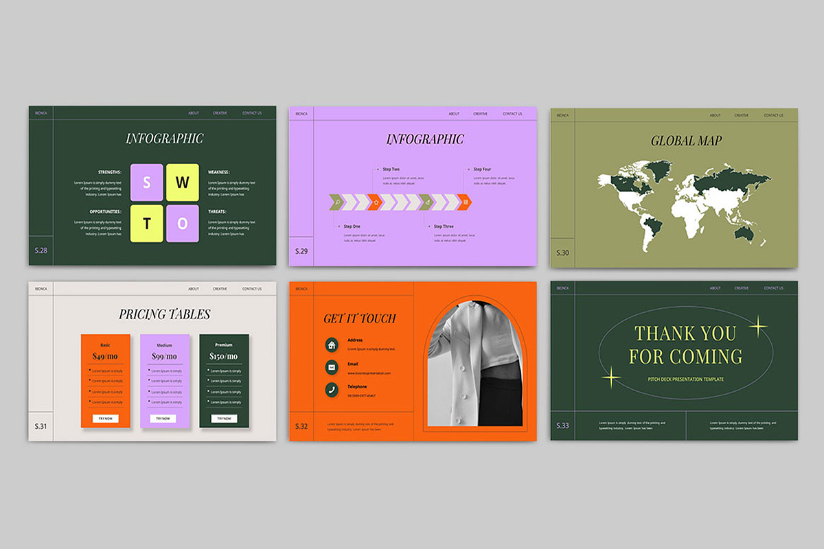 Bionca Pptx-Key-Slide Template