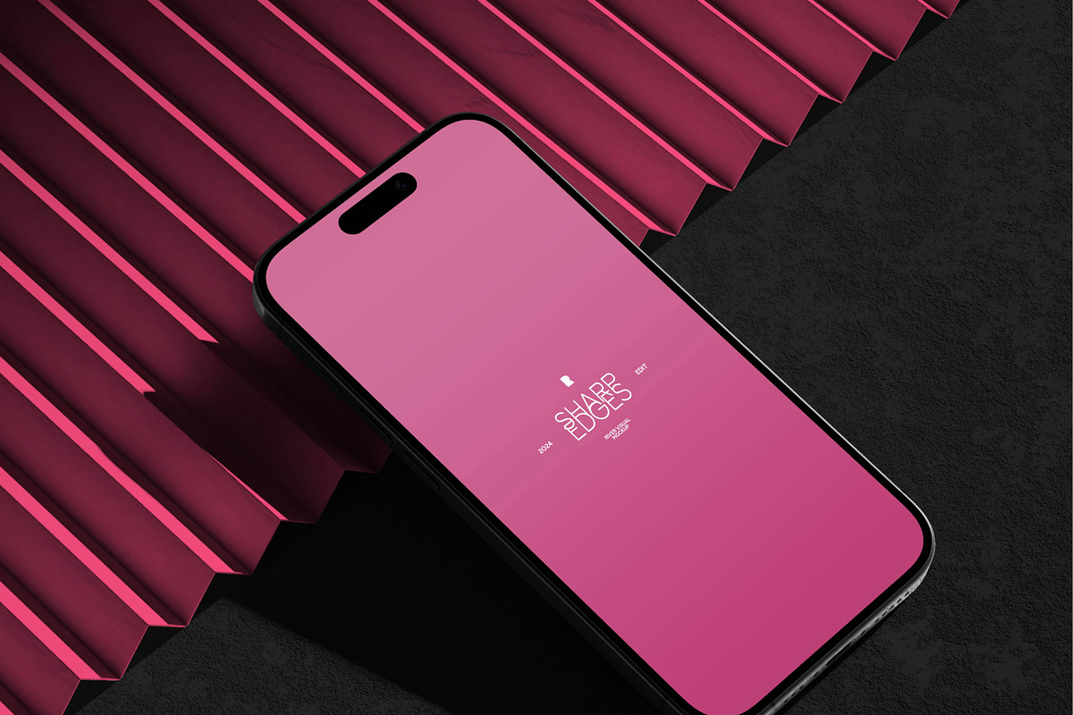 Sharp Edges Apple Device Mockups