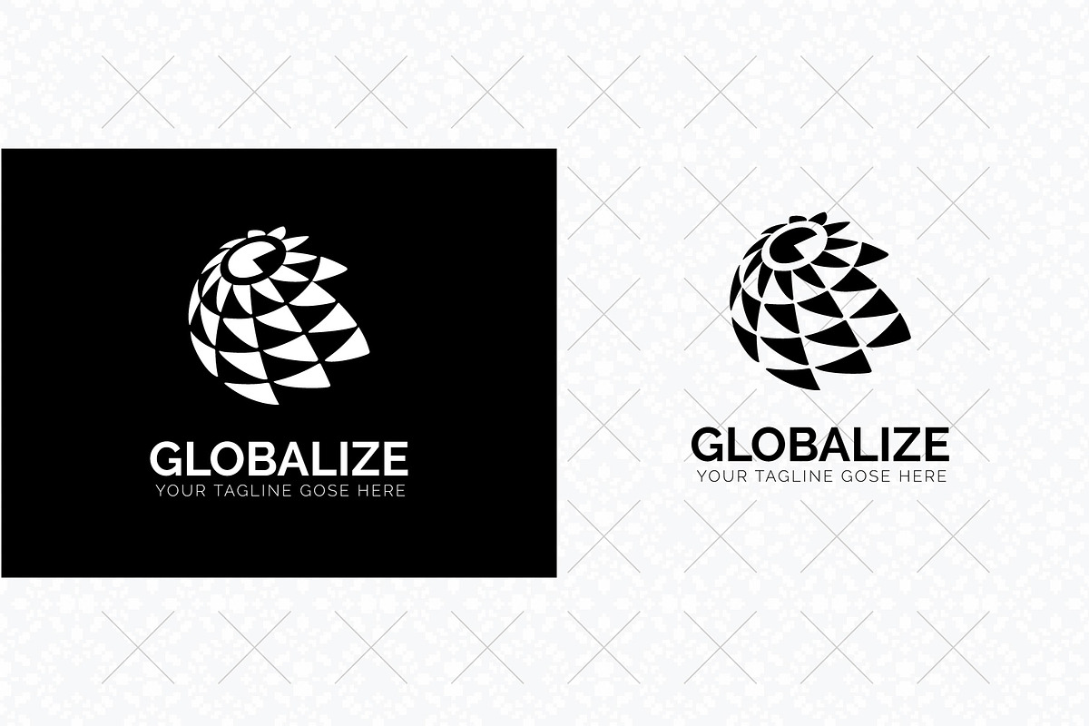 Globalize Logo TEMPLATE, a Branding & Logo Template by The Branding Fusion