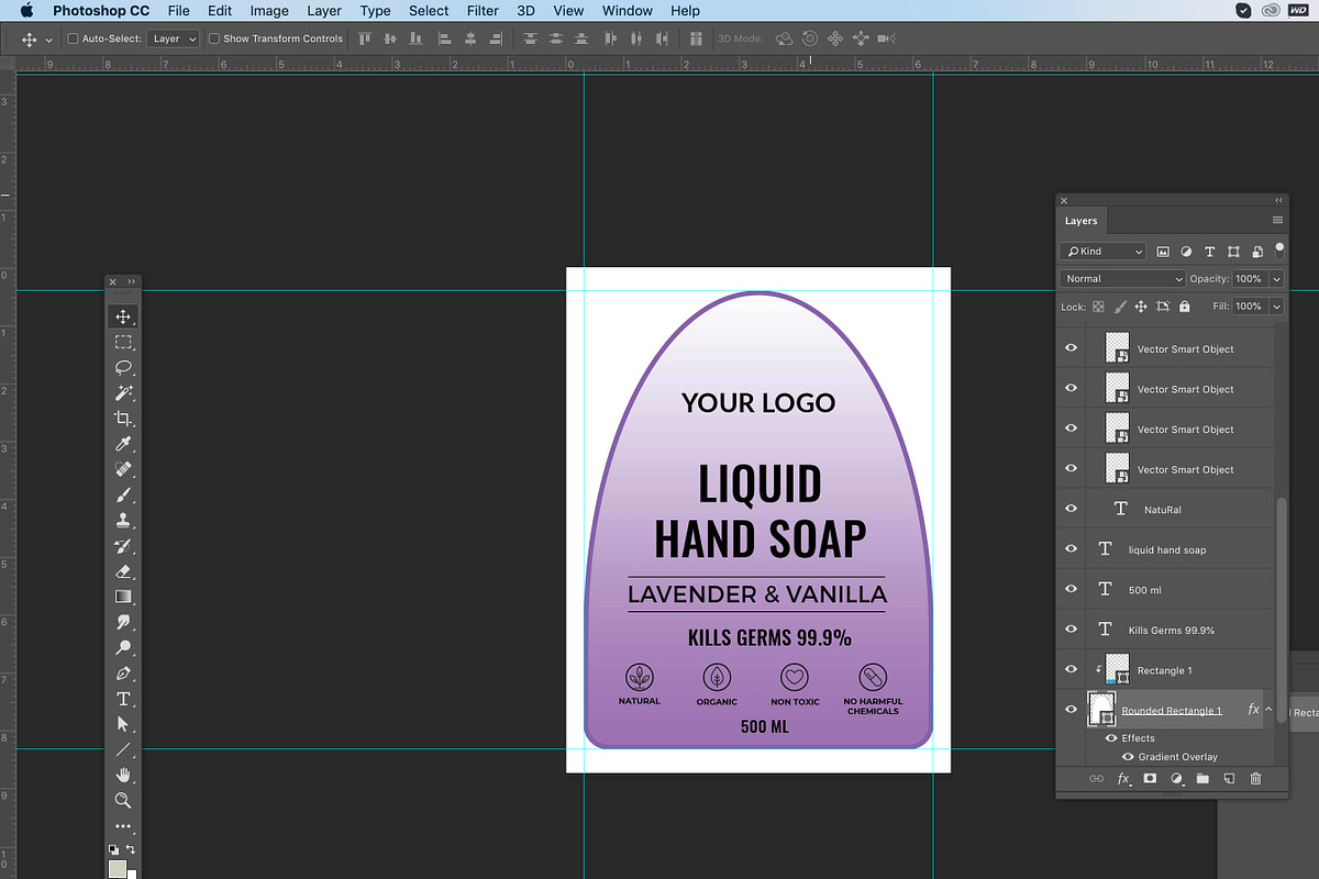 Hand Soap Label Template, a Stationery Template by AIW SOLUTIONS