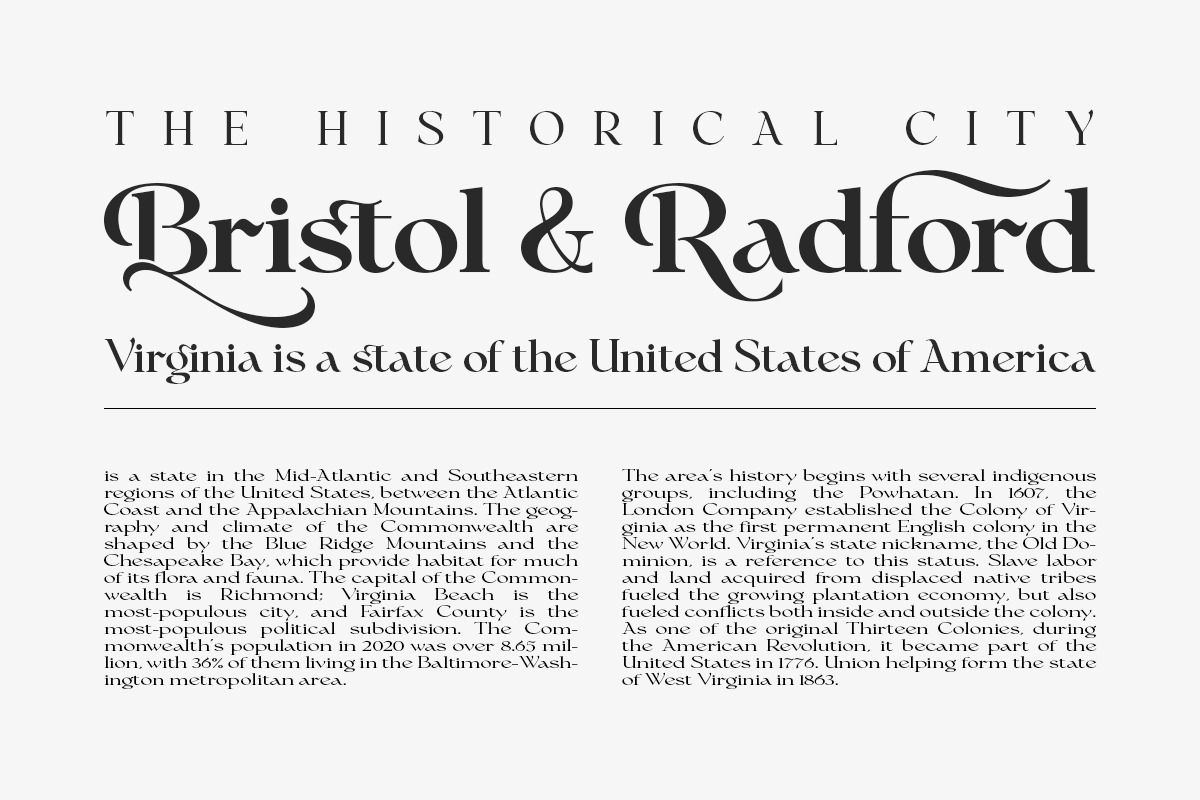 Bellagia Display - Variable Font, a Serif Font by Attract Studio