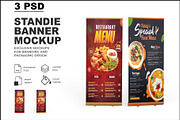 Standie Banner Mockup, a Product Mockup by Mockupfit | Creative Market