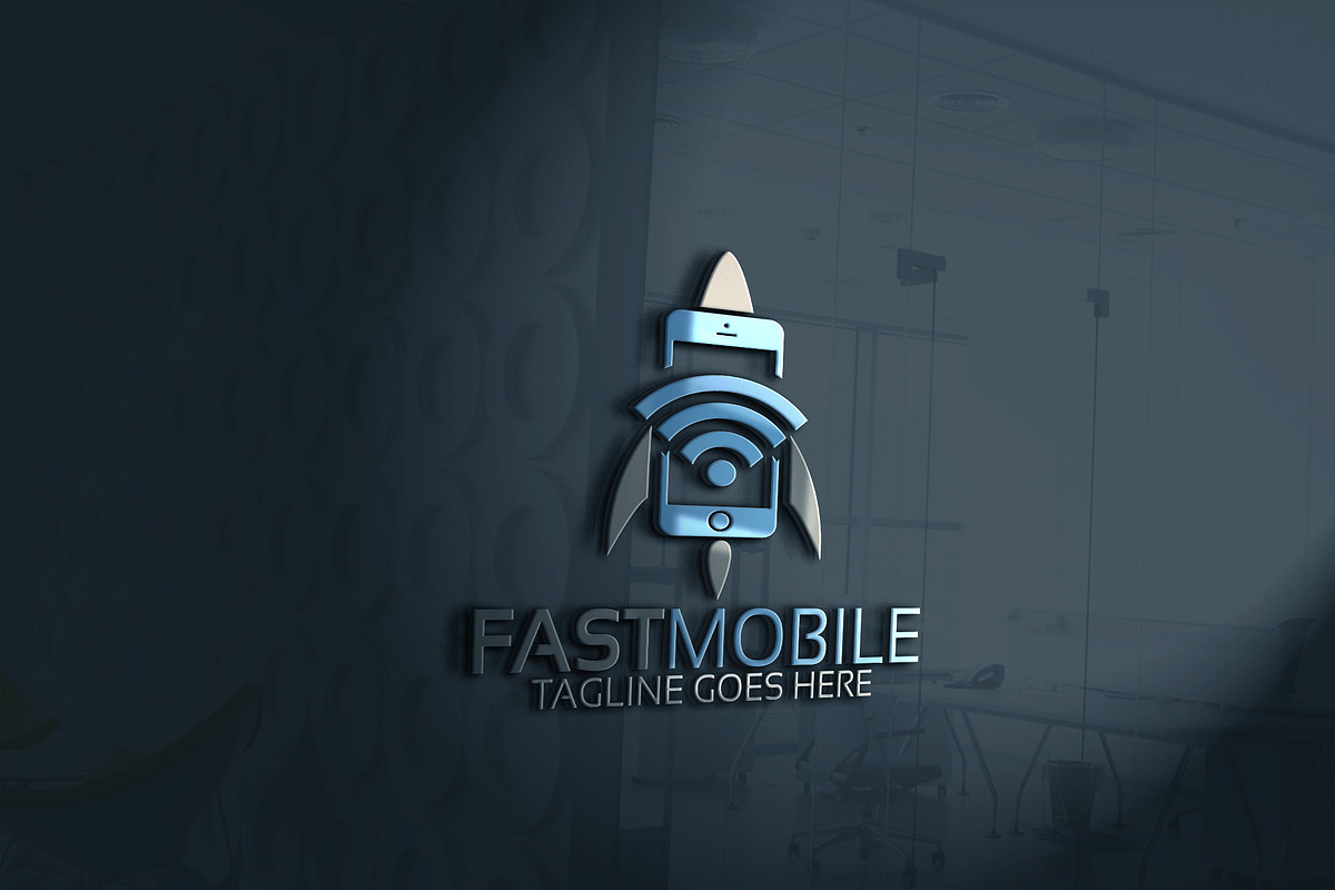 Fast Mobile Logo, a Branding & Logo Template by Josuf Media | Creative ...