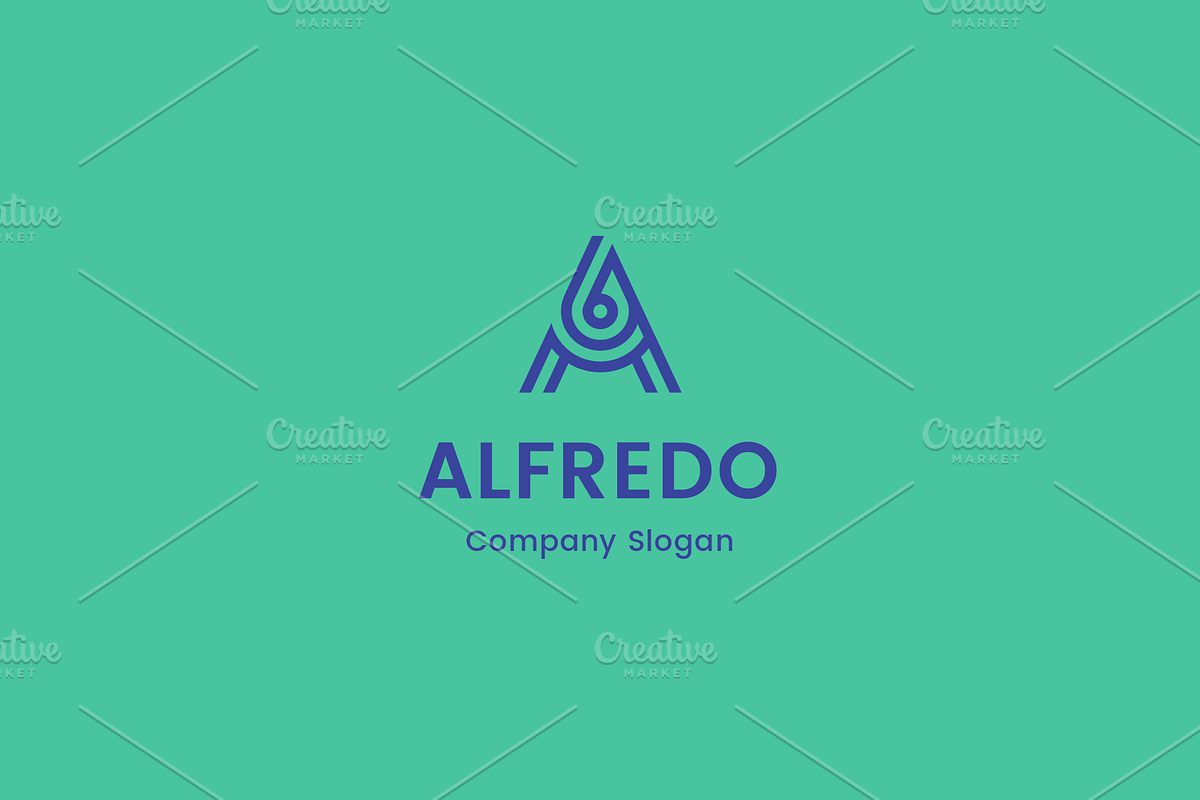 Alfredo - Letter A Logo, a Branding & Logo Template by Vepix