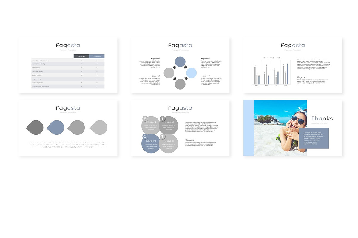 Fagasta - Google Slides Template, a Presentation Template by AQR Studio