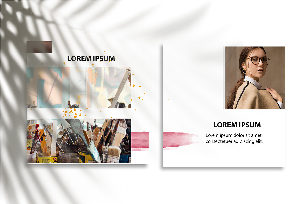 Artsy Instagram Grid Template, a Social Media Template by Jumbo Stars