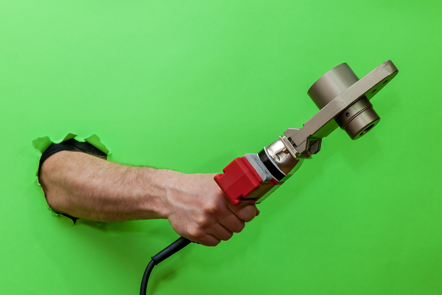 Plumbing tools Equipment for pipe soldering, an Industrial Photo by ...