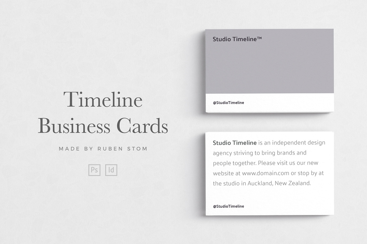 Business Card Template | PSD and INDD