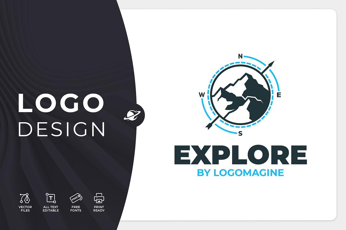 Explore-Compass-Logo-Template
