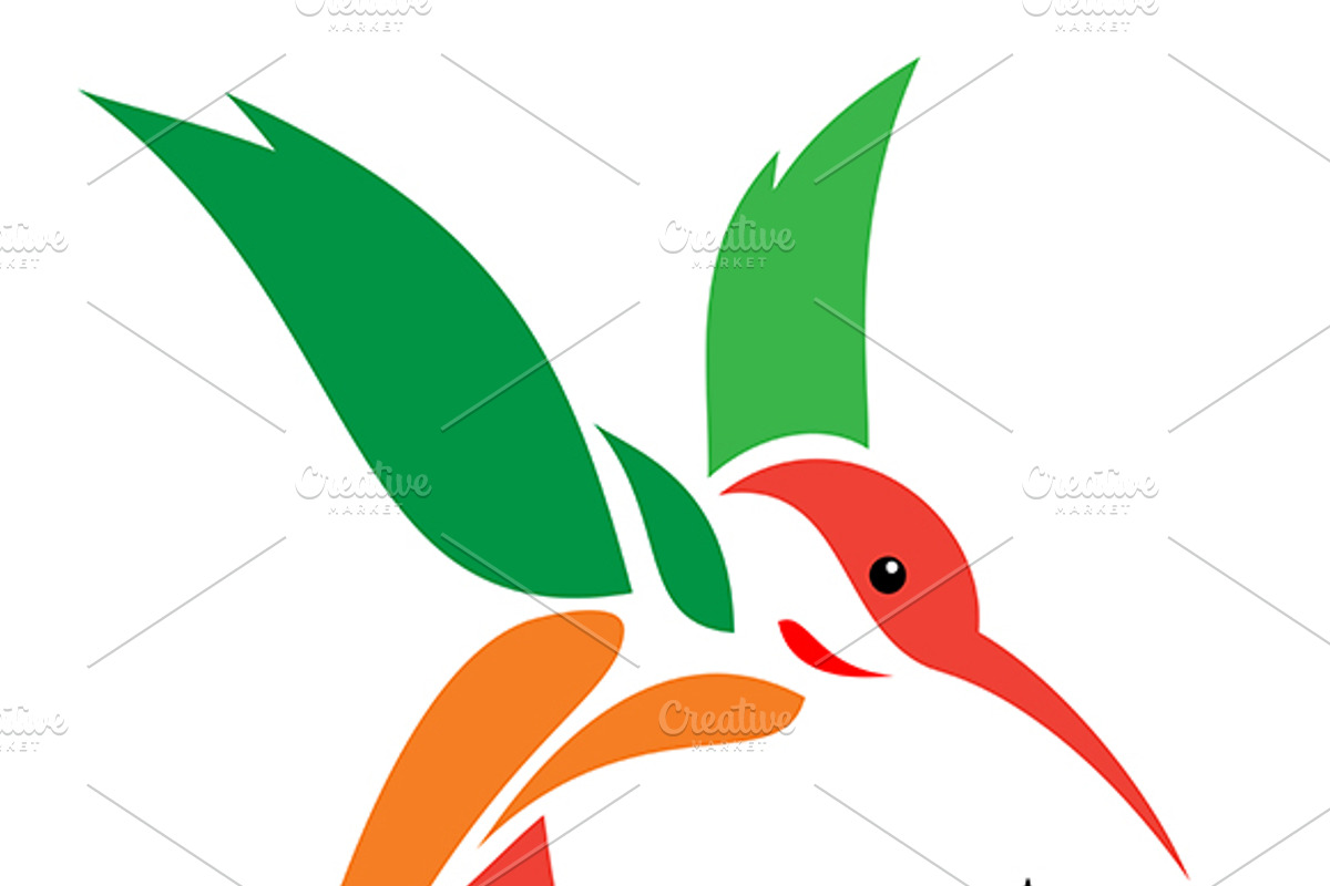 Vector Images of hummingbird, an Icon by yod67