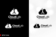 Cloud Lab Logo Template, a Branding & Logo Template by gunaonedesign