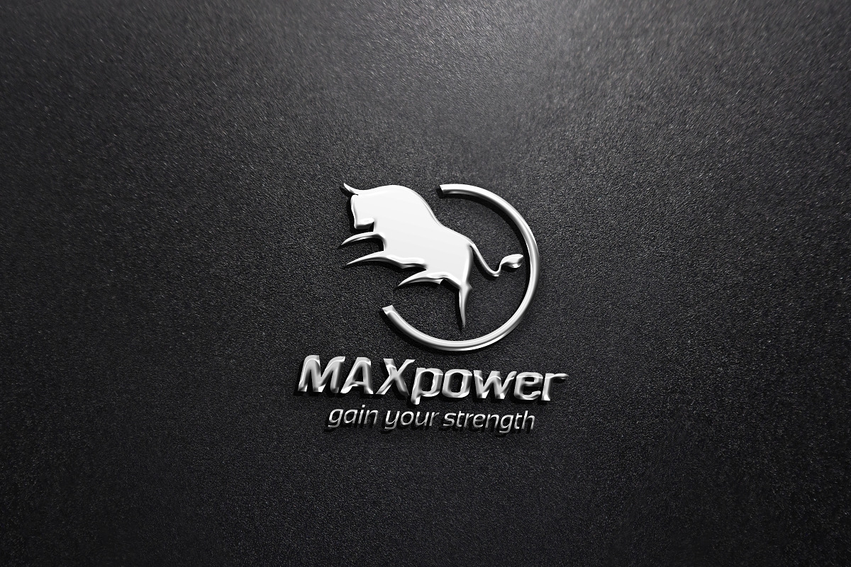 Max Power Logo Template, a Branding & Logo Template by GladicMonster ...