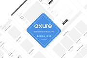 Axure responsive Ecommerce template4, a Wireframe Template by Humble UX