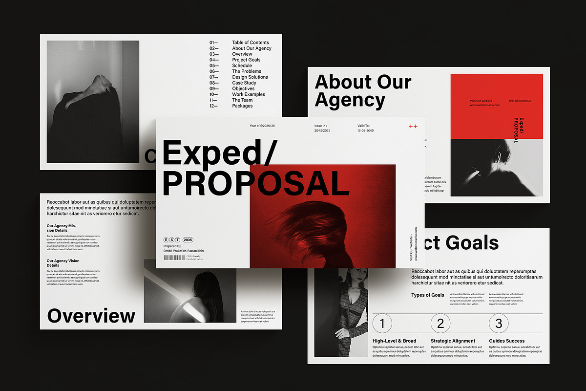 Proposal Presentation Template, a Presentation Template by DesignCrest