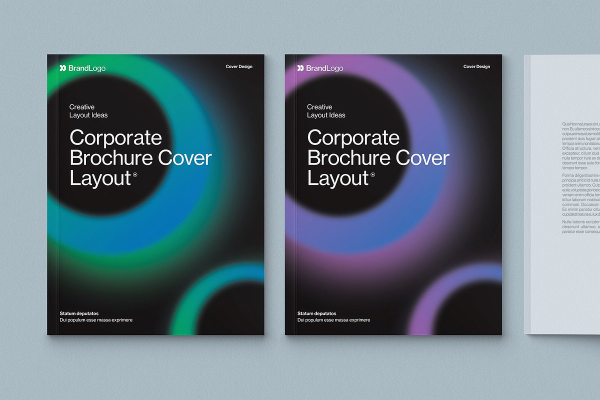 Creative Brochure Cover Template, a Brochure Template by BrandPacks