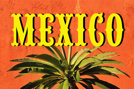 El Sol, a Font by James Coffman Design