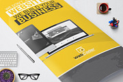 Web Design & Development Brochure, a Brochure Template by ContestDesign
