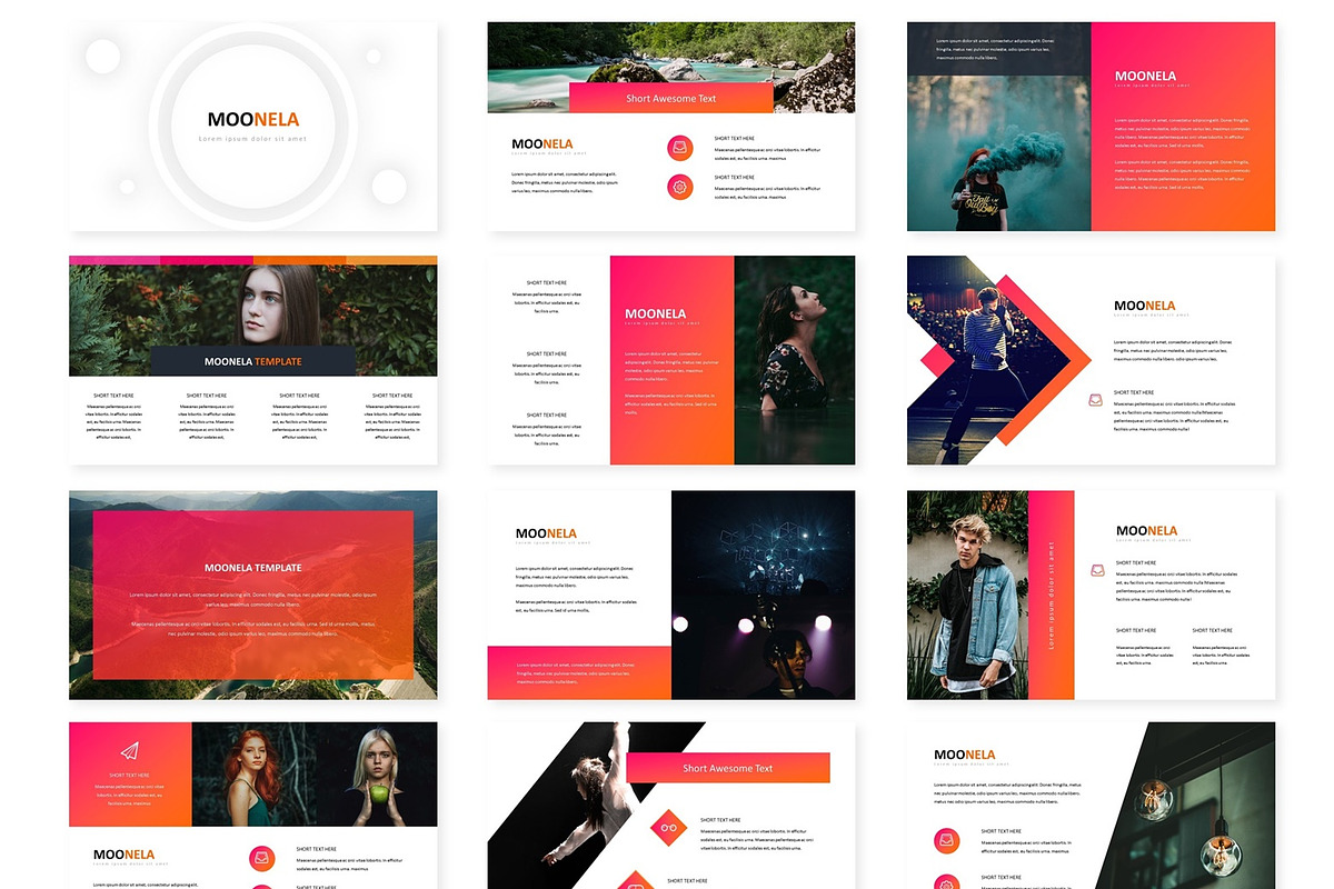 Moonela - Google Slides Template, a Presentation Template by AQR Studio