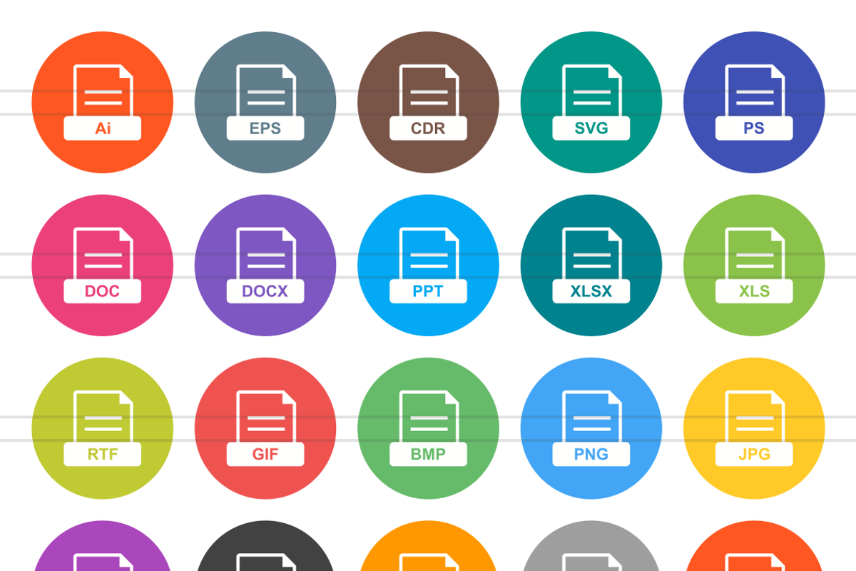 148 File & Folders Filled Icons, an Outline Icon by IconBunny ...