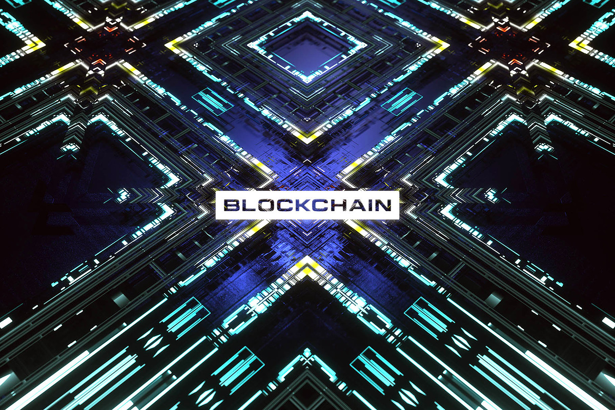 Blockchain: Digital Ecosystems, a Texture Graphic by RuleByArt