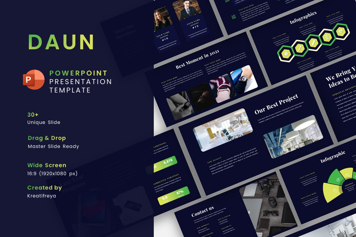 DAUN - PowerPoint Template
