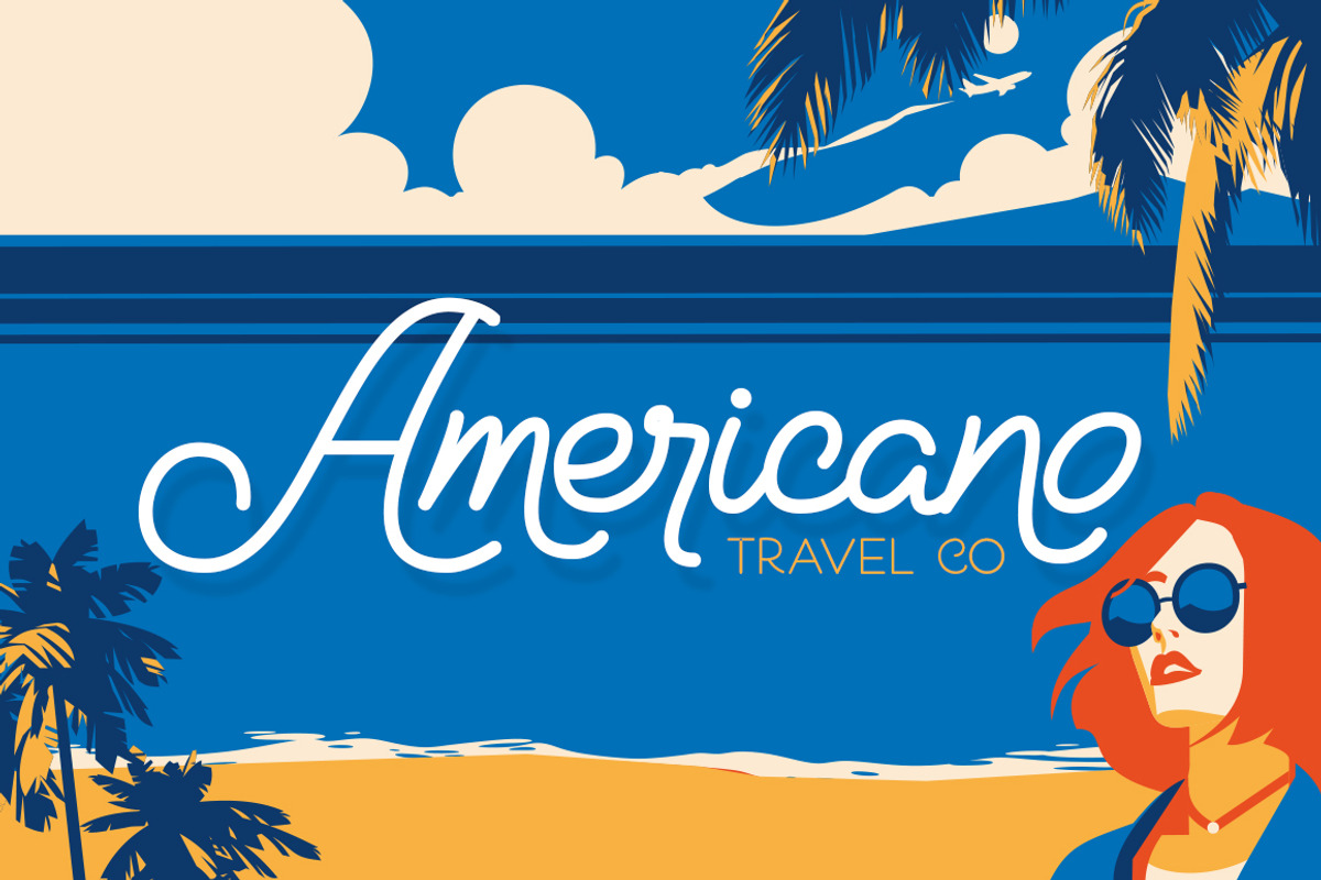 Holiday Travel Font Duo, a Script Font by Salt & Pepper Designs