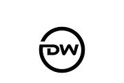 DW Logo design vector template | Branding & Logo Templates ~ Creative ...