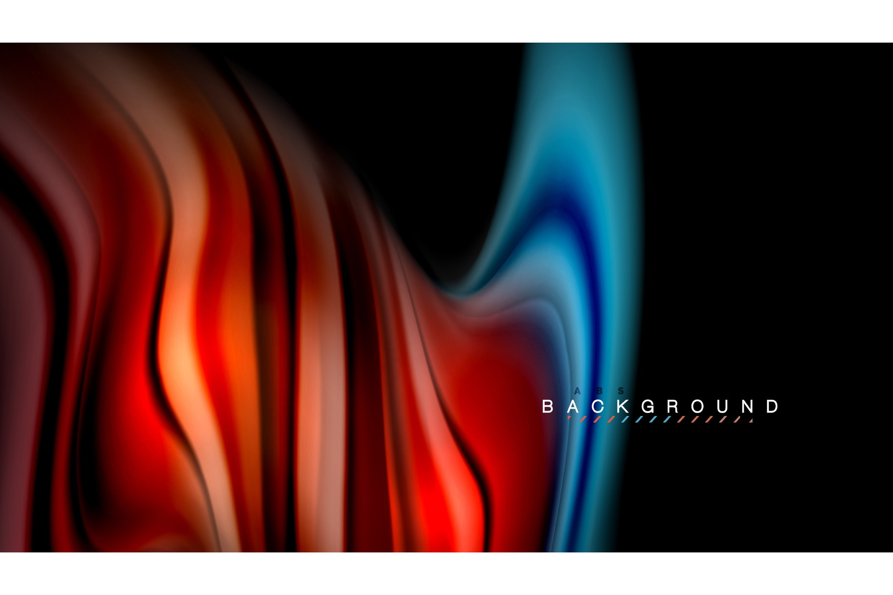 Fluid colors abstract background, an Illustration by antishock