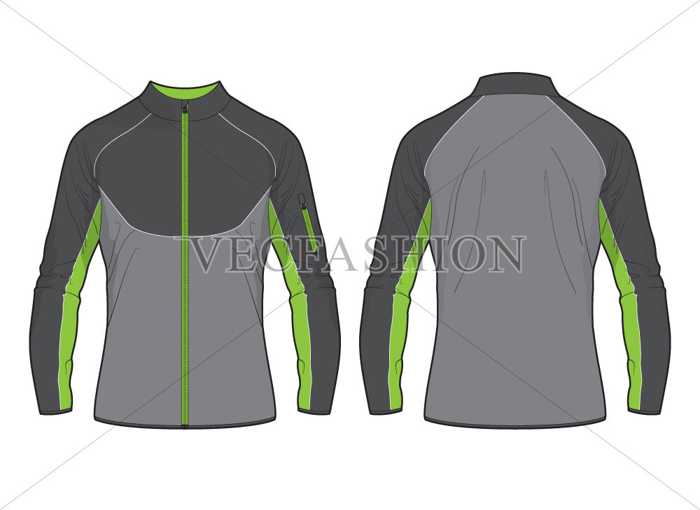 Men Performance Sport Jacket Vector, a Sport Illustration by VecFashion ...