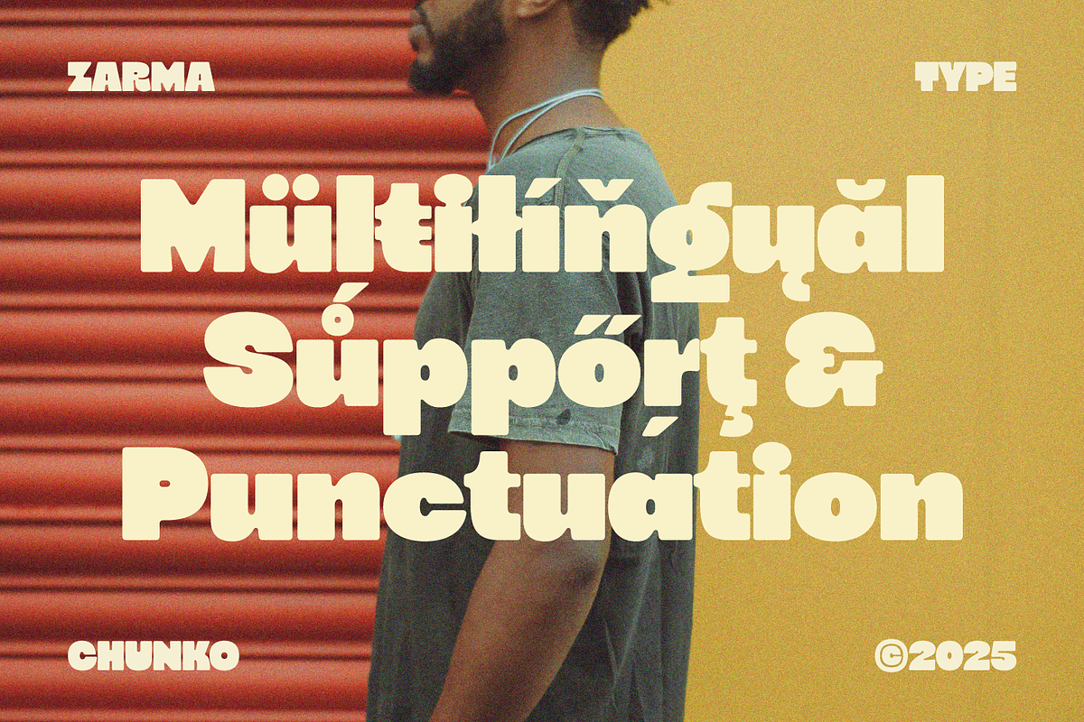 Chunko Bold - Sans Serif Font